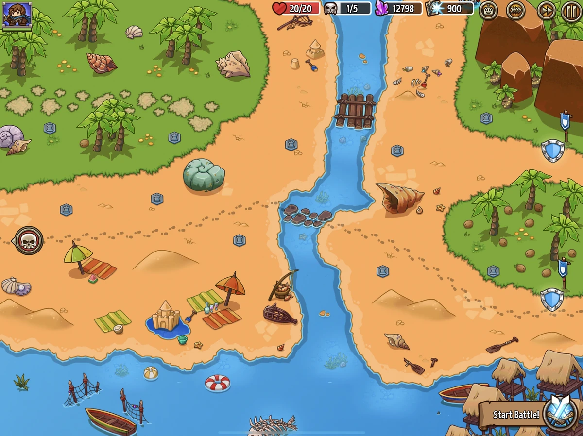 Island Invasion 14 | Crazy Defense Heroes Wiki | Fandom