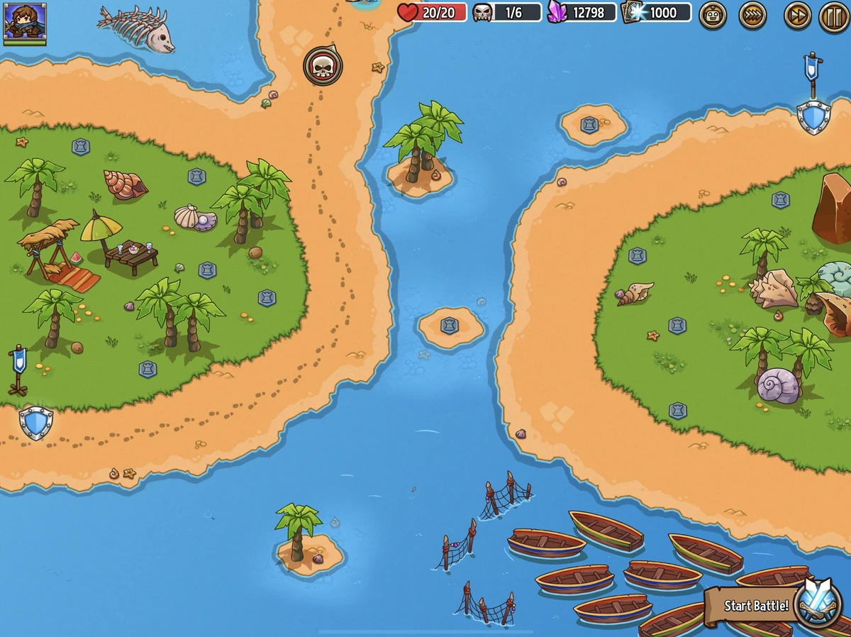 Island Invasion 4 | Crazy Defense Heroes Wiki | Fandom