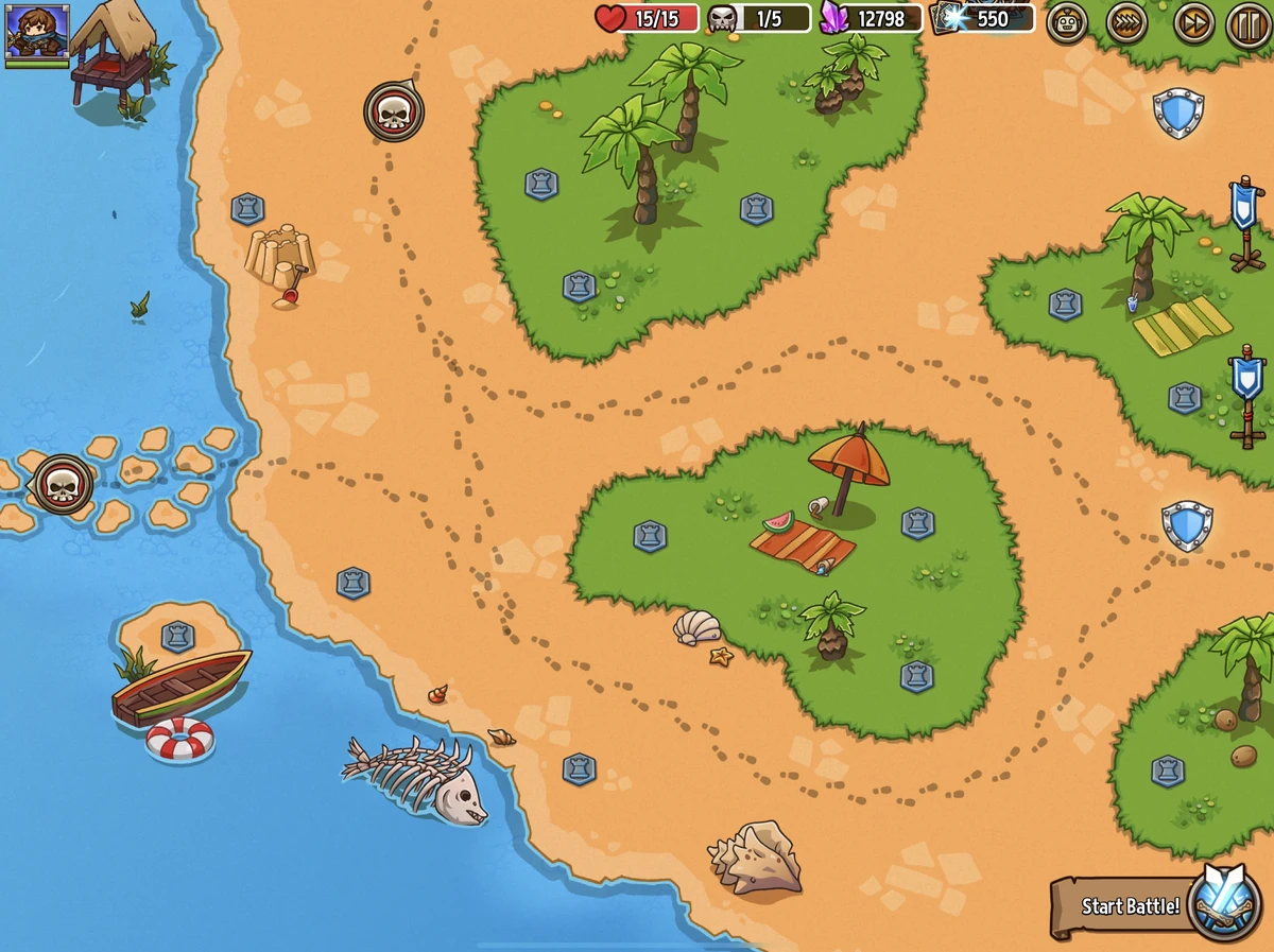 Island Invasion 5 | Crazy Defense Heroes Wiki | Fandom