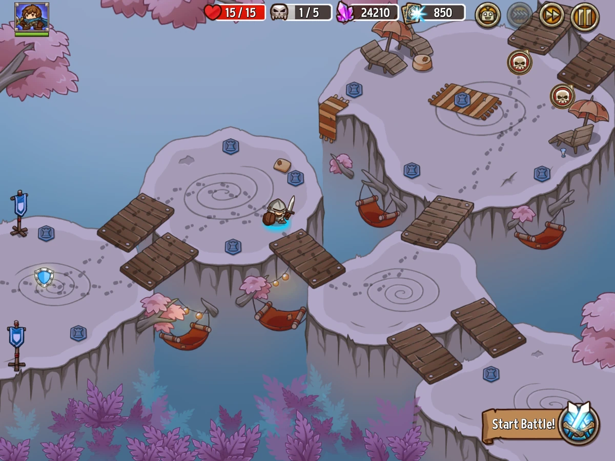 Treetops of the Orc King (Level 19) | Crazy Defense Heroes Wiki | Fandom