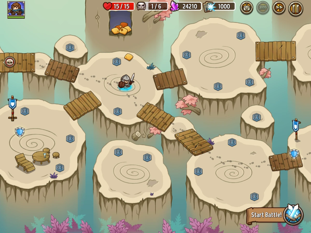 Treetops of the Orc King (Level 18) | Crazy Defense Heroes Wiki | Fandom