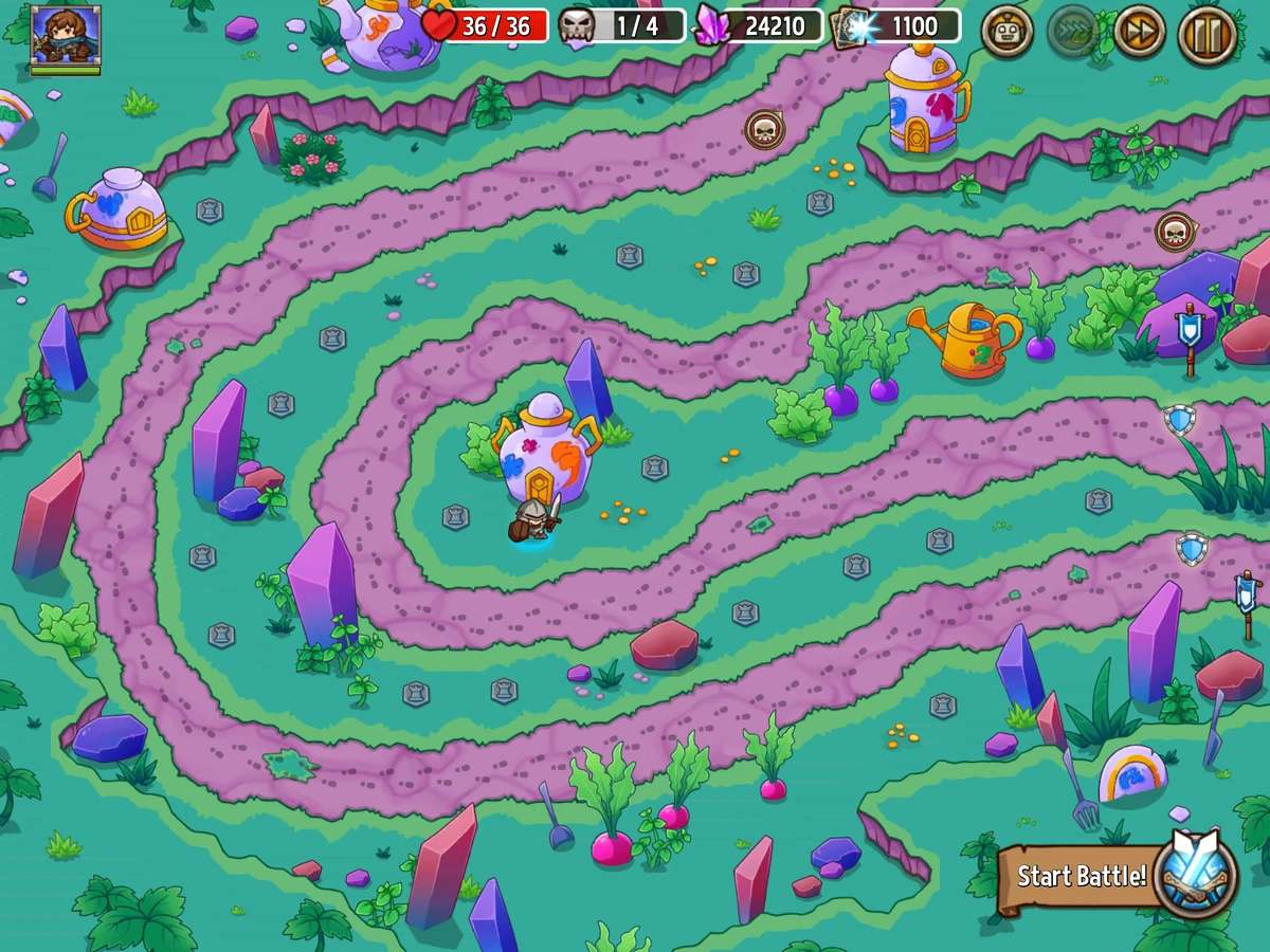 Horseshoe Depression | Crazy Defense Heroes Wiki | Fandom