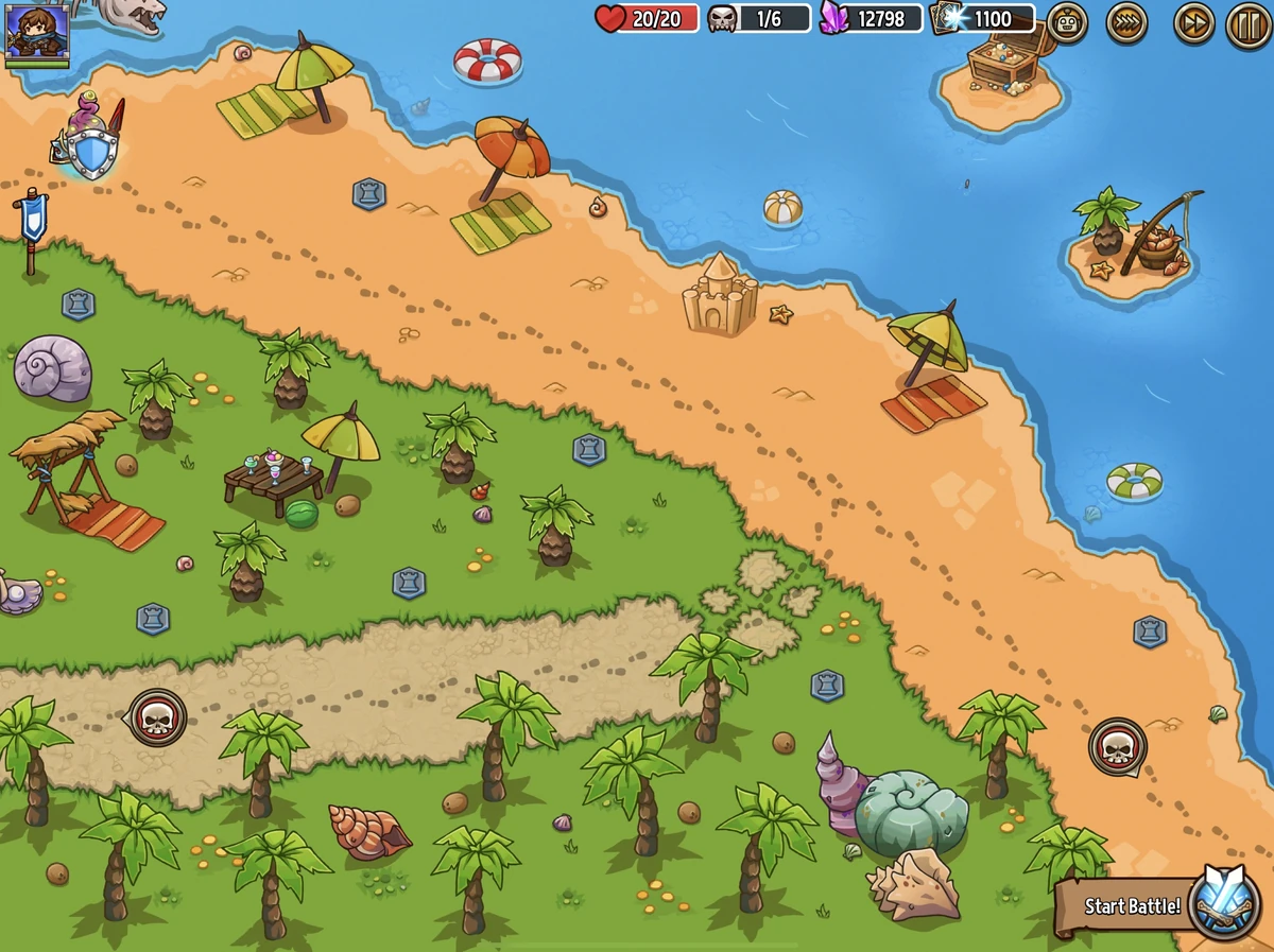 Island Invasion 6 | Crazy Defense Heroes Wiki | Fandom