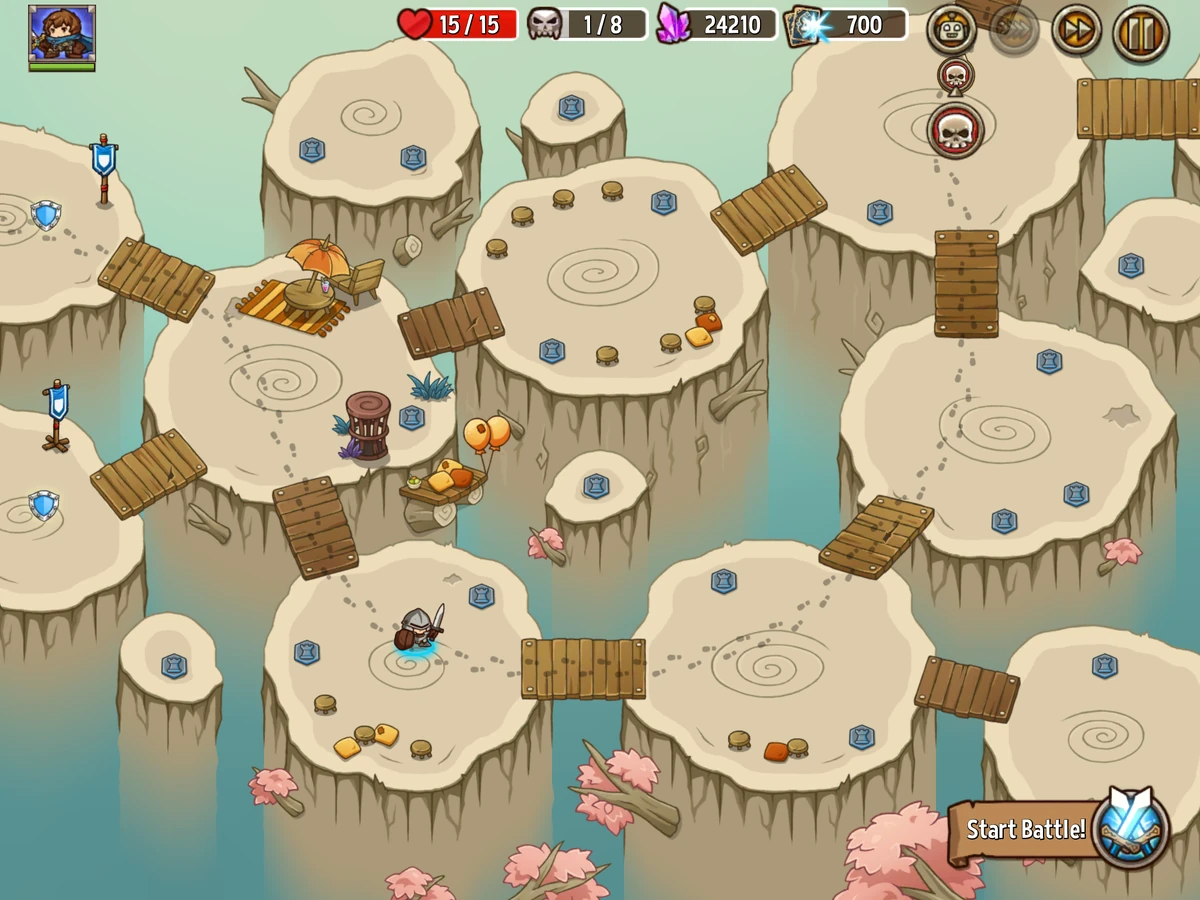 Treetops of the Orc King (Level 36) | Crazy Defense Heroes Wiki | Fandom