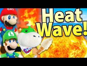 The Heat Wave! | CrazyMarioBros Wiki | Fandom