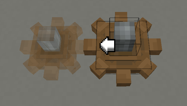 Minecraft Lever Papercraft