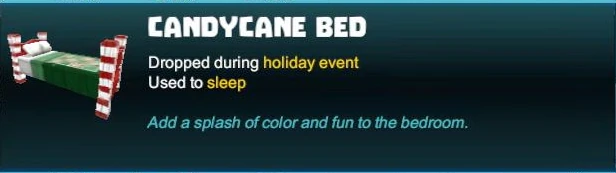 Candycane Bed | Creativerse Wiki | Fandom