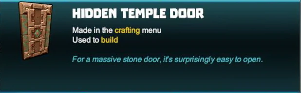 Hidden Temple Door | Creativerse Wiki | Fandom