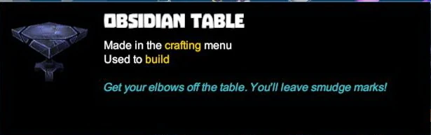 Obsidian Table | Creativerse Wiki | Fandom