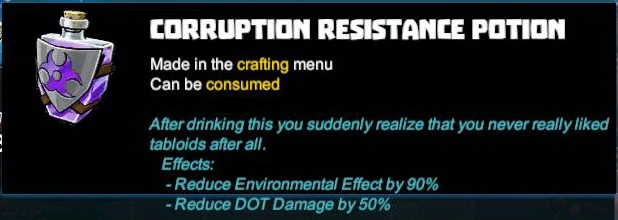 Corruption Resistance Potion | Creativerse Wiki | Fandom