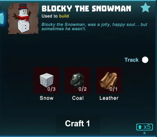 Blocky the Snowman | Creativerse Wiki | Fandom