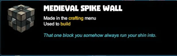 Medieval Spike Wall | Creativerse Wiki | Fandom