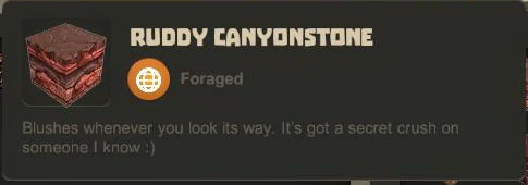 Ruddy Canyonstone | Creativerse Wiki | Fandom