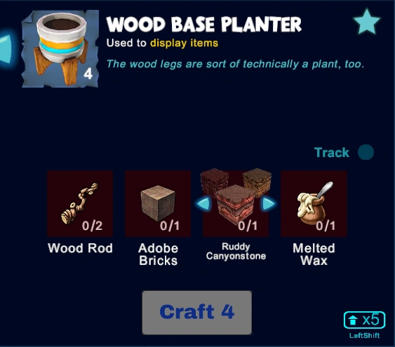 Wood Base Planter | Creativerse Wiki | Fandom