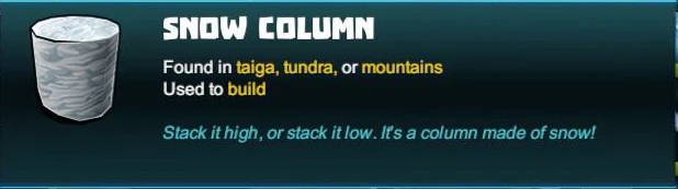 Snow Column | Creativerse Wiki | Fandom