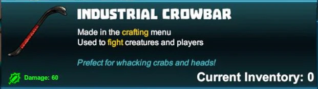 Industrial Crowbar | Creativerse Wiki | Fandom