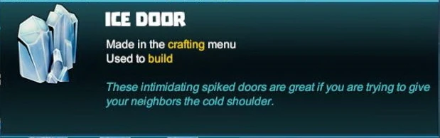 Ice Door | Creativerse Wiki | Fandom
