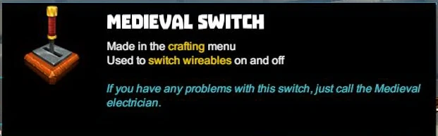 Medieval Switch | Creativerse Wiki | Fandom