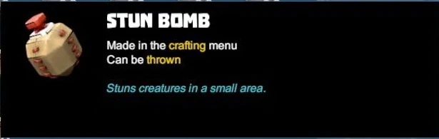 Stun Bomb | Creativerse Wiki | Fandom