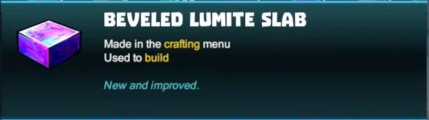 Beveled Lumite Slab | Creativerse Wiki | Fandom