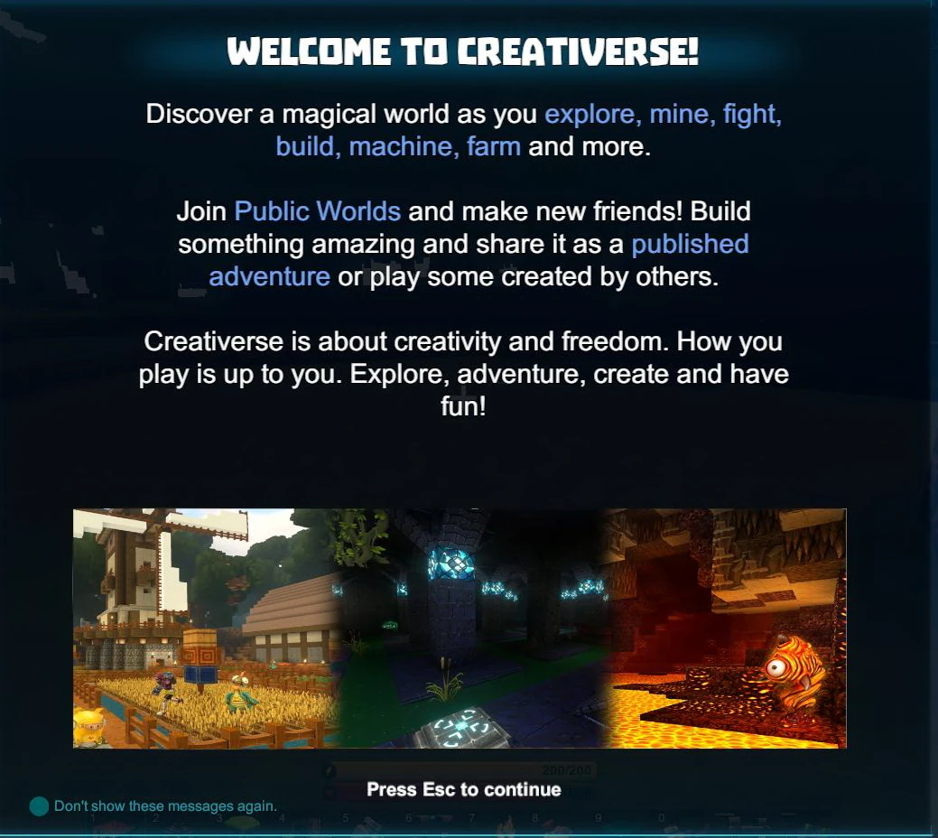 Tutorial | Creativerse Wiki | Fandom
