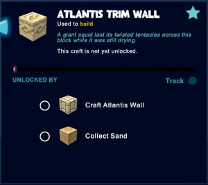 Atlantis Trim Wall | Creativerse Wiki | Fandom