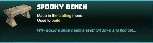 Spooky Bench | Creativerse Wiki | Fandom