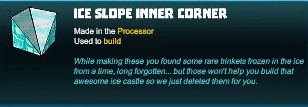Ice Slope Inner Corner | Creativerse Wiki | Fandom