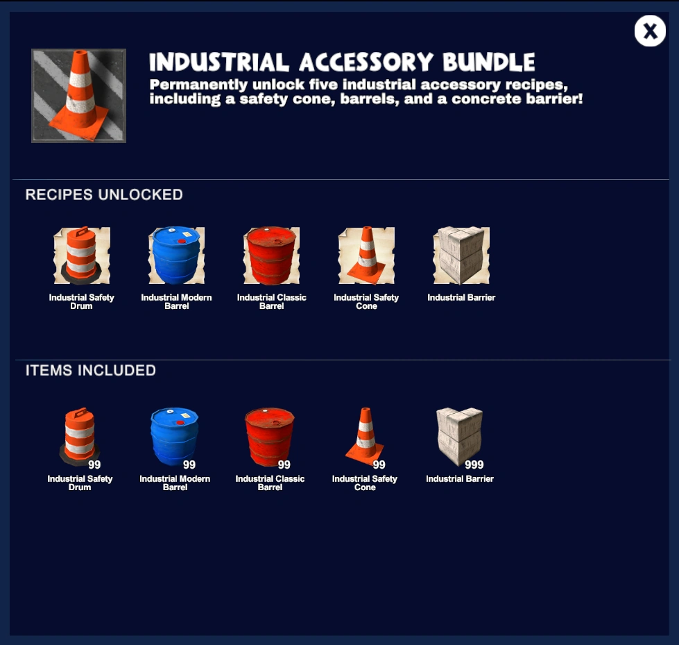 Industrial Accessory Bundle | Creativerse Wiki | Fandom