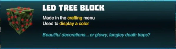 LED Tree Block | Creativerse Wiki | Fandom