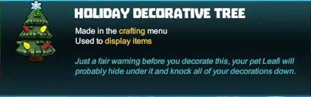 Holiday Decorative Tree | Creativerse Wiki | Fandom