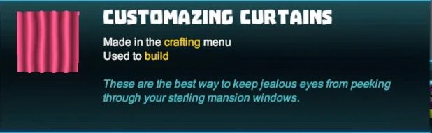 Customazing Curtain | Creativerse Wiki | Fandom