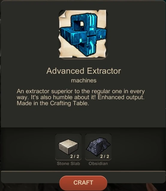 Улучшенный экстрактор (Advanced Extractor) | Creativerse вики | Fandom