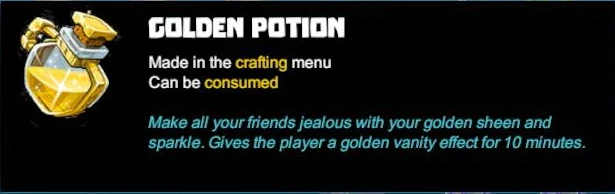 Golden Potion | Creativerse Wiki | Fandom