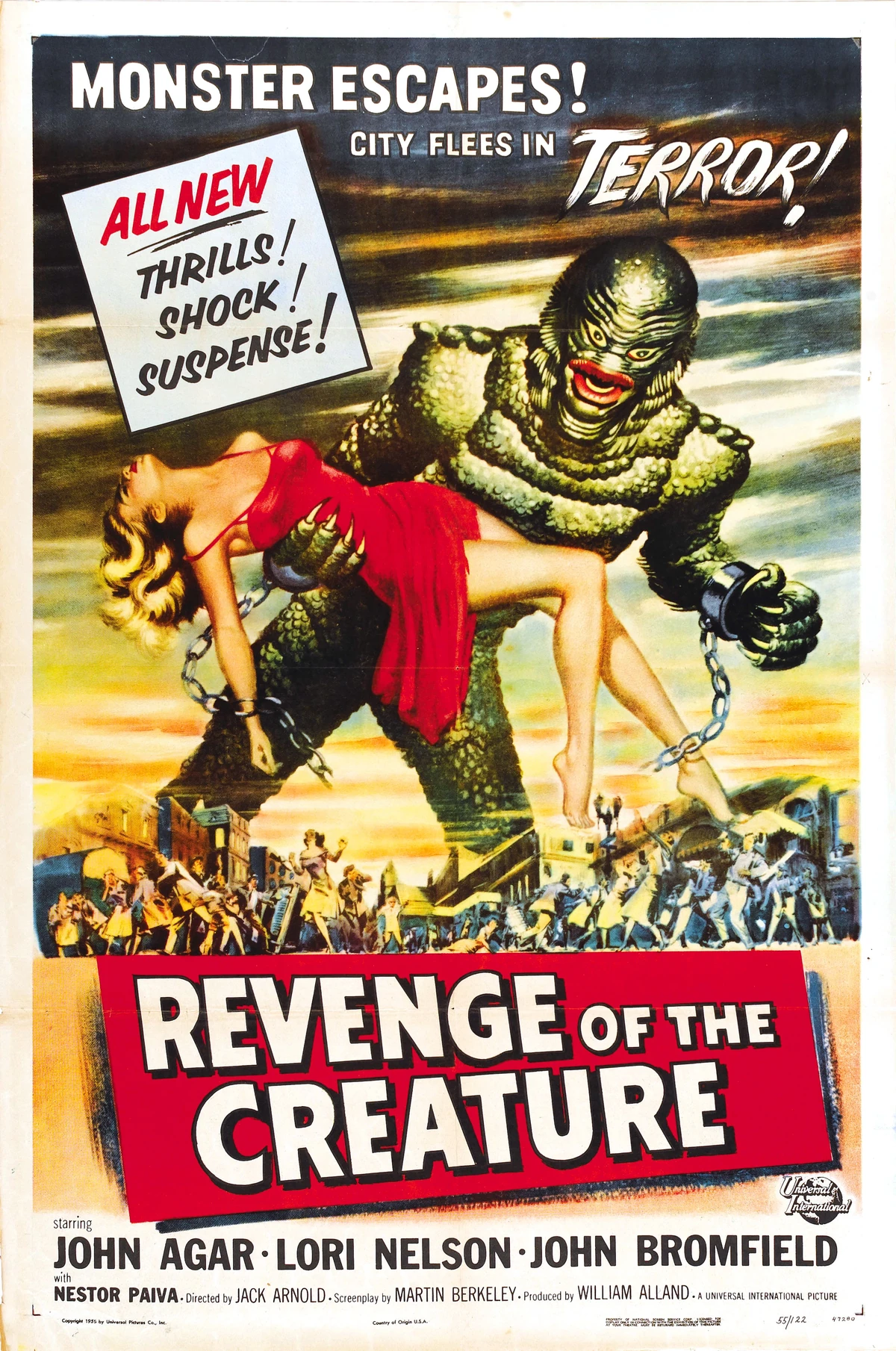 Revenge of the Creature | Creature from the Black Lagoon Wiki | Fandom