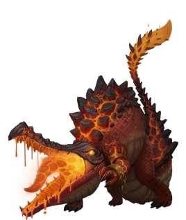Magma Crocodile | Creature Quest Wiki | Fandom
