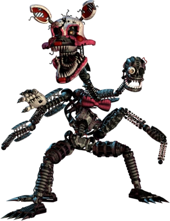 Nightmare Mangle | Creatures, Animals, and Robots Wiki | Fandom