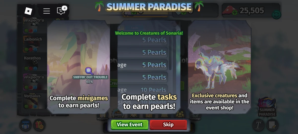 Summer Paradise Event 2025 (Ended) | Creatures of Sonaria Wiki | Fandom
