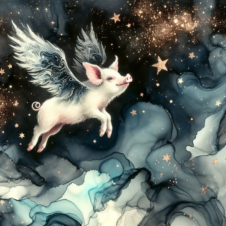 Flying Pig | Creatures of myth Wiki | Fandom