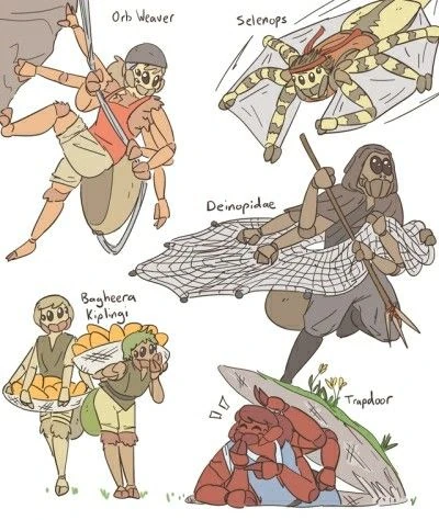 Arachnanthrope | Creatures of myth Wiki | Fandom