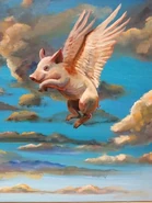 Flying Pig | Creatures of myth Wiki | Fandom
