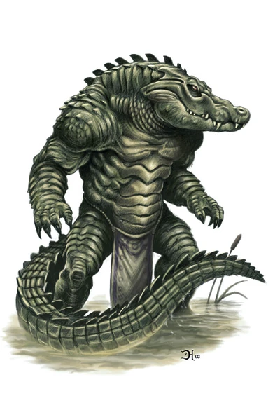 Alligatoranthrope | Creatures of myth Wiki | Fandom