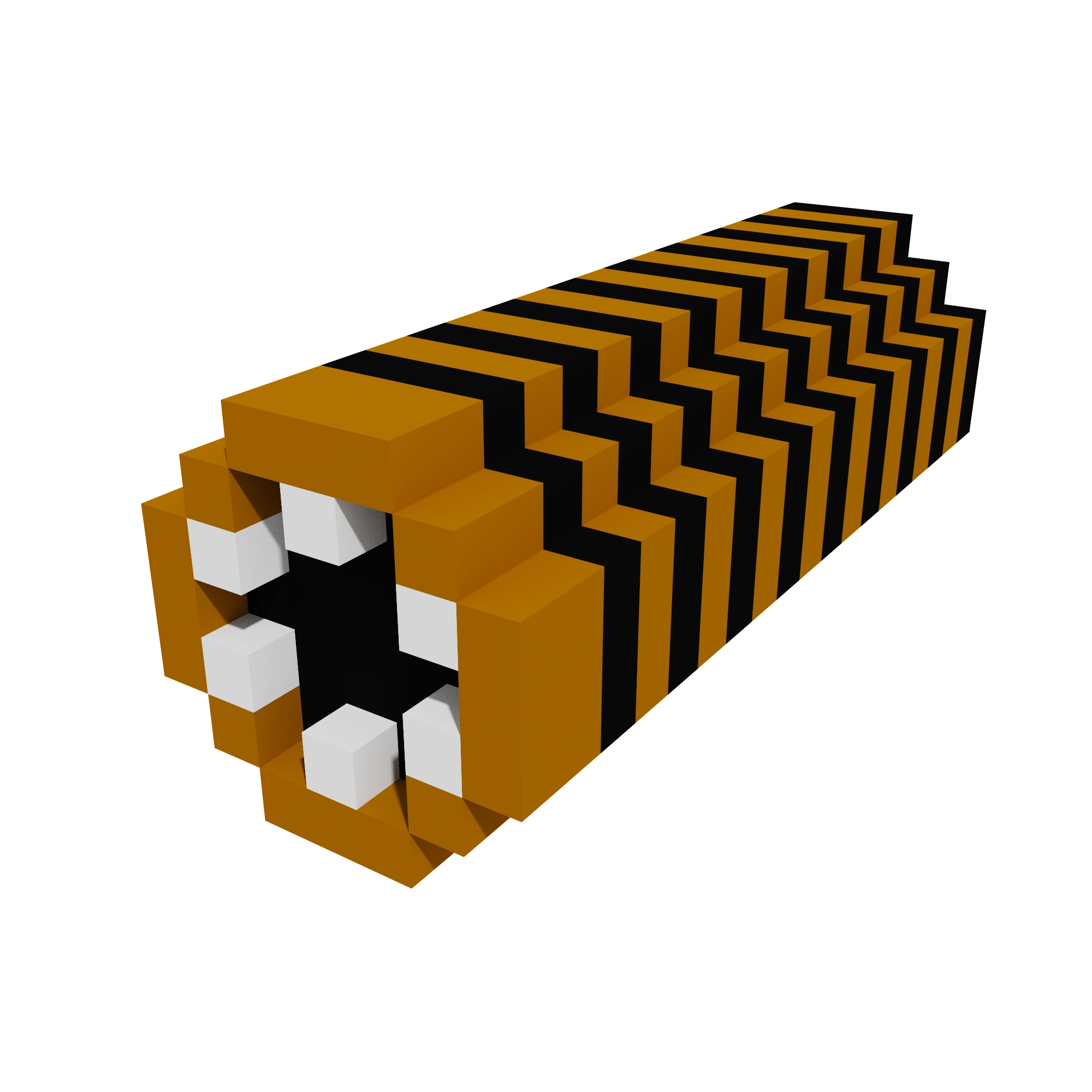 Torche Minecraft Papercraft The Original Minecraft Inspired Torch LED