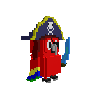 Pirate Parrot | Creatures Tycoon Wiki | Fandom
