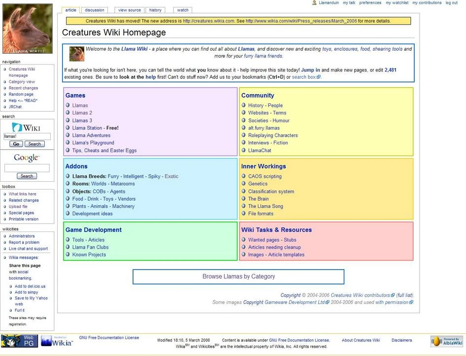 Llama Wiki | Creatures Wiki | Fandom