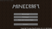 Minecraft Alpha 0.0.0 | Creepycraftia Wiki | Fandom