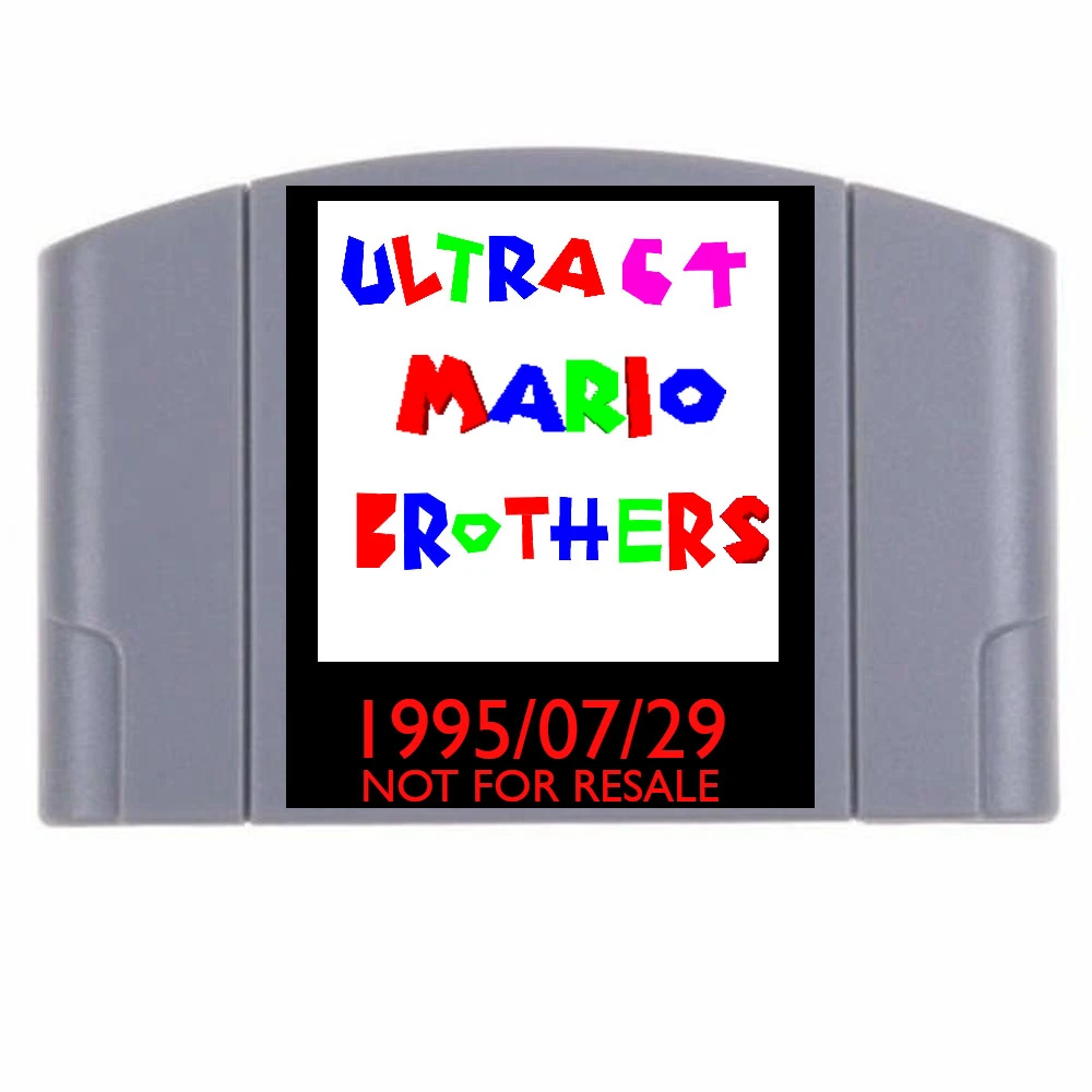 Ultra 64 Mario Brothers 1995/07/29 Build | Creepypasta Fanon Wiki | Fandom