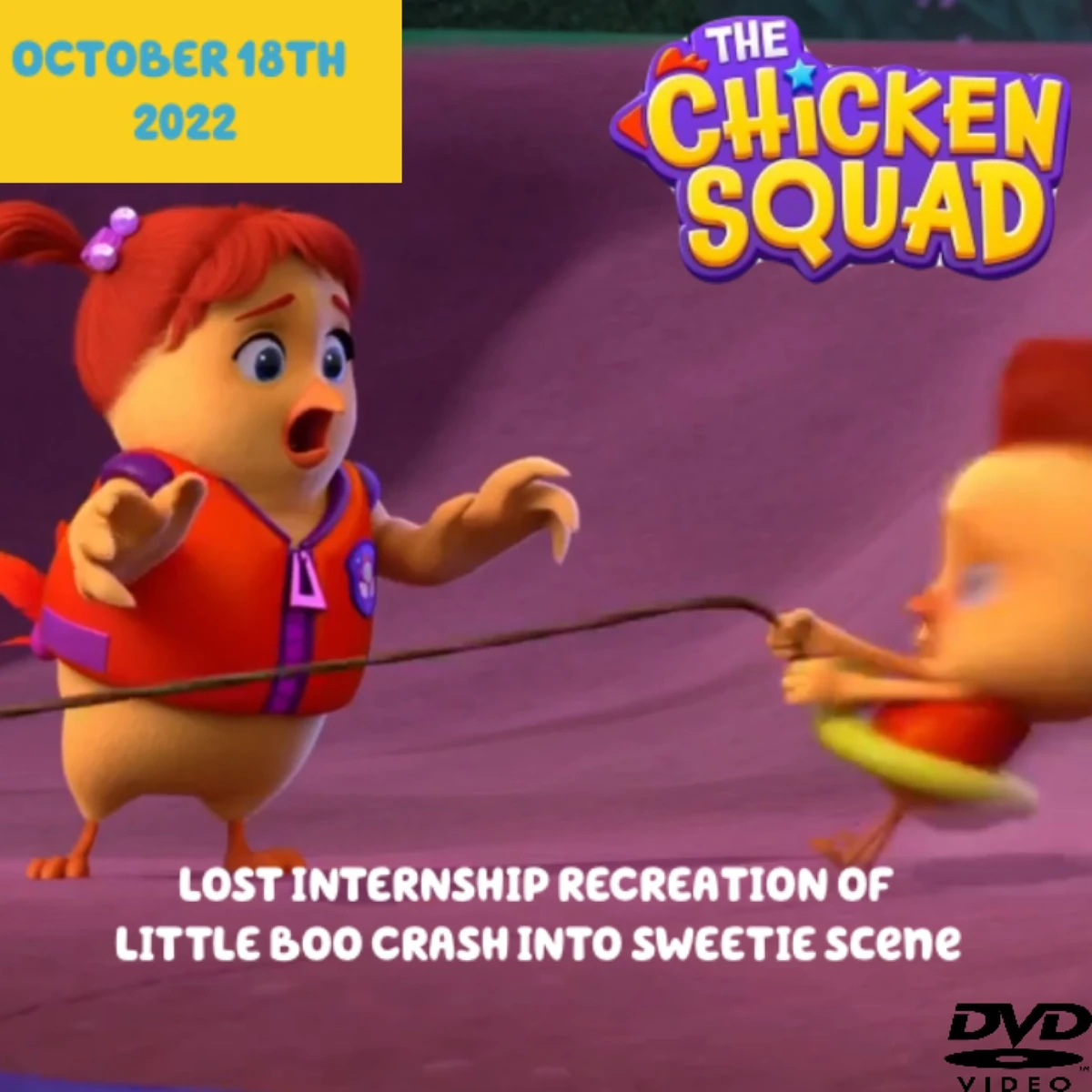 The Chicken Squad: The Lost Internship Recreation Of Little Boo Crash ...