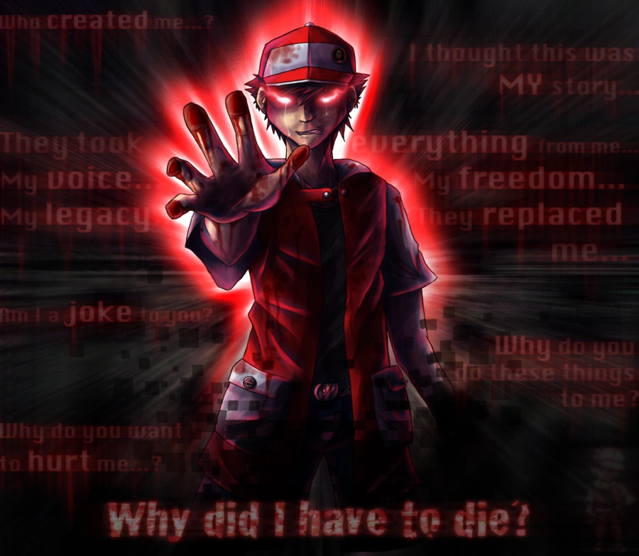 Glitchy Red | Creepypasta Rap Battles Wiki | Fandom