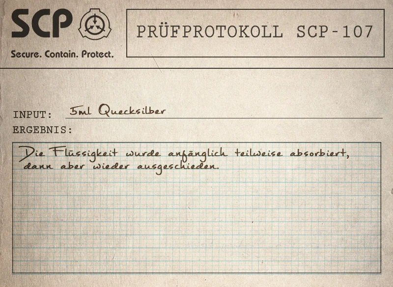 SCP-107: Der Schildkrötenpanzer | Deutsches Creepypasta Wiki | Fandom